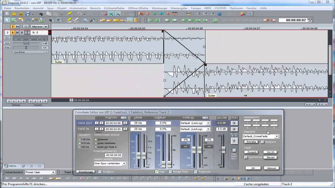 Crossfade editing – keeping in trim with Sadie, Sequoia, Pyramix ...